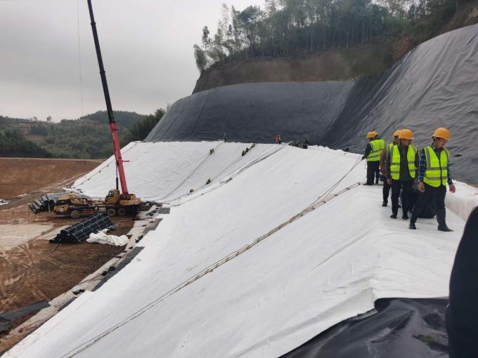 Road Railway Construction Geotextile Separation Layer with Industrial ...