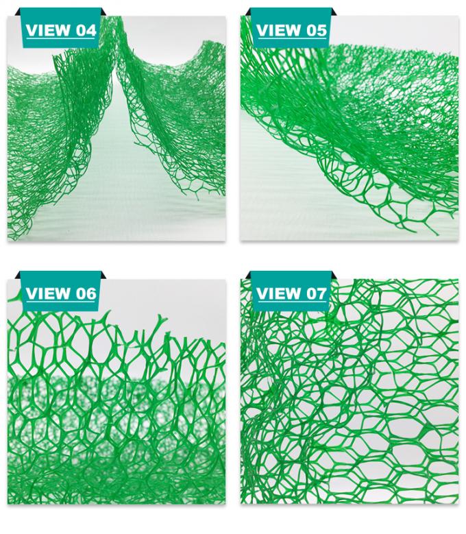 Slope Protection HDPE Plastic Geonet 3D Erosion Control Mat Geomat for ...