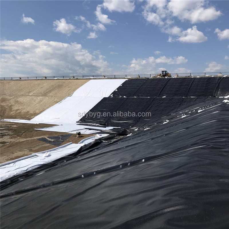 100% Virgin HDPE Preformed Pond Liner for Landfill Project/ Lagoon ...