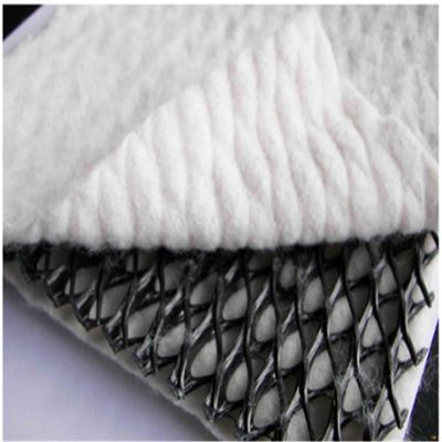 HDPE Composite Drainage Network Dimple Drain Sheet with Geotextile ...
